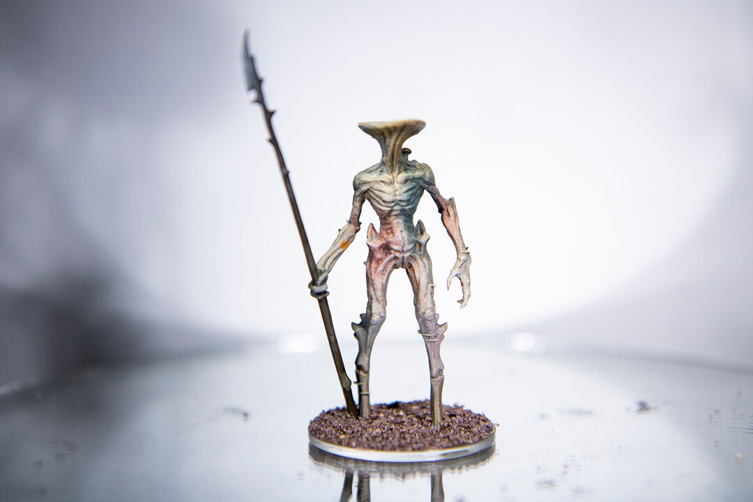 Myconid With Staff Painted Model 60mm Lord of the Print - Etsy