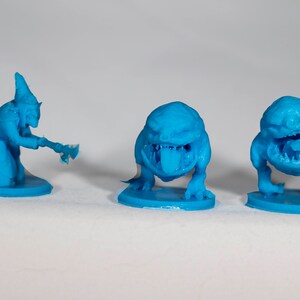 Cave Squigs and Goblin Master Tabletop Unpainted Miniature - Etsy