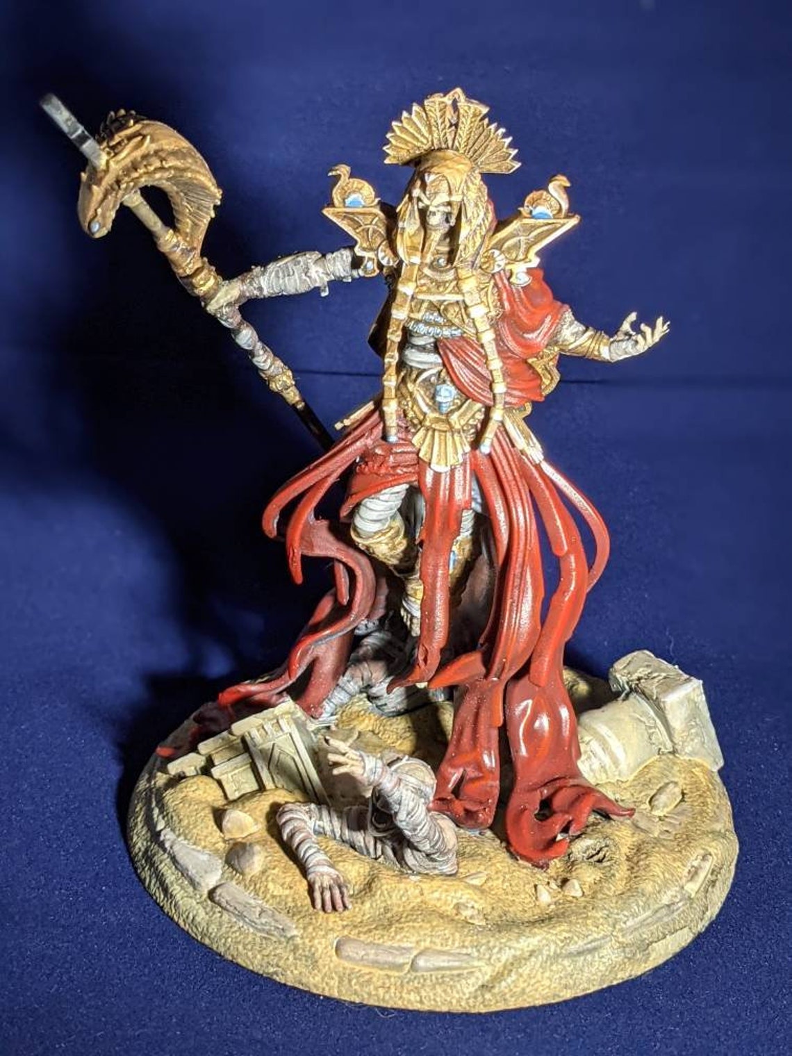 Undead Anubis Ancient Egyptian God King Archvillain Games | Etsy