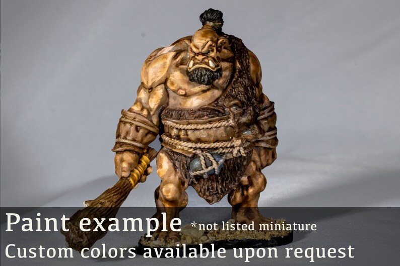 Morlock Big Bois Archvillain Games Printed Miniature | Etsy