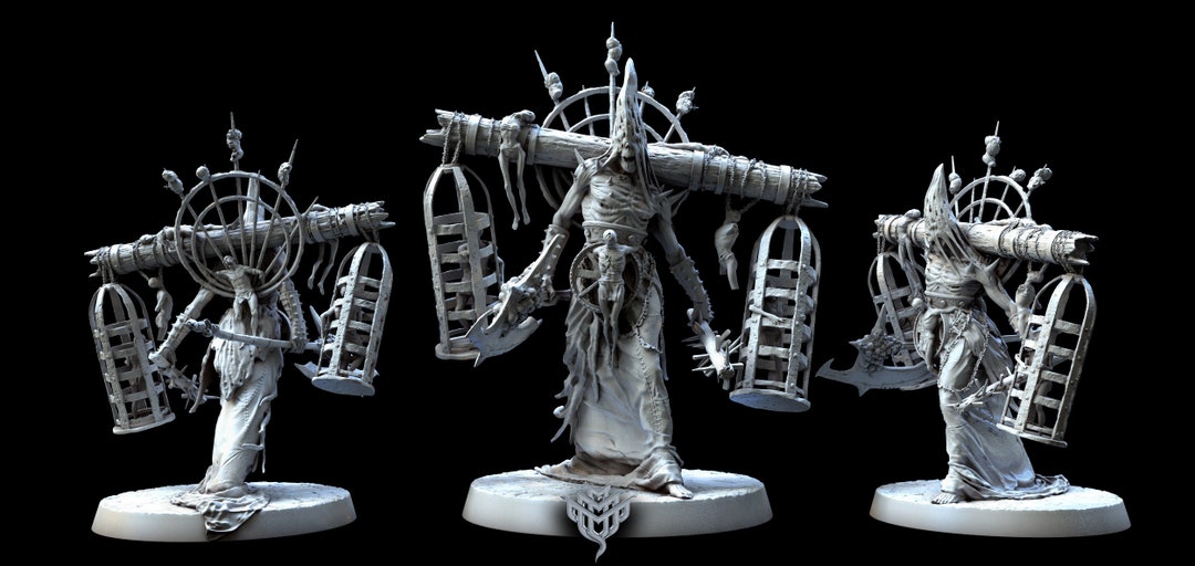 Executioner Mini Monster Mayhem Printed Miniature Dungeons & Dragons ...