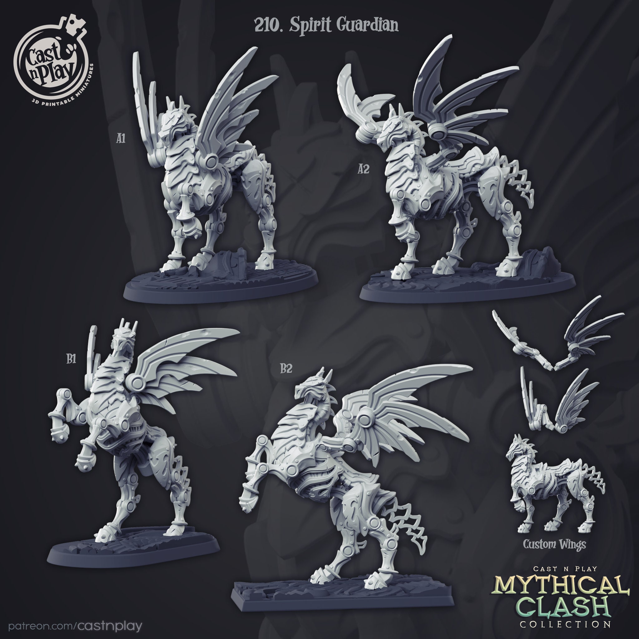 Spirit Guardian set Dungeons and Dragons Wargames Rol AoS Sigmar ...