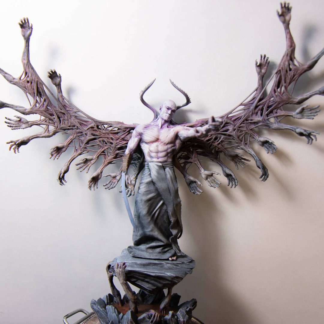 Afflicted Celestial, Male Angel Painted Model - Mini Monster Mayhem ...