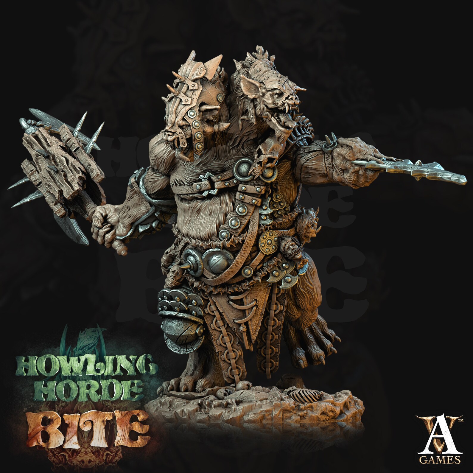 Howling Horde Bundle Archvillain Games Printed Miniatures - Etsy