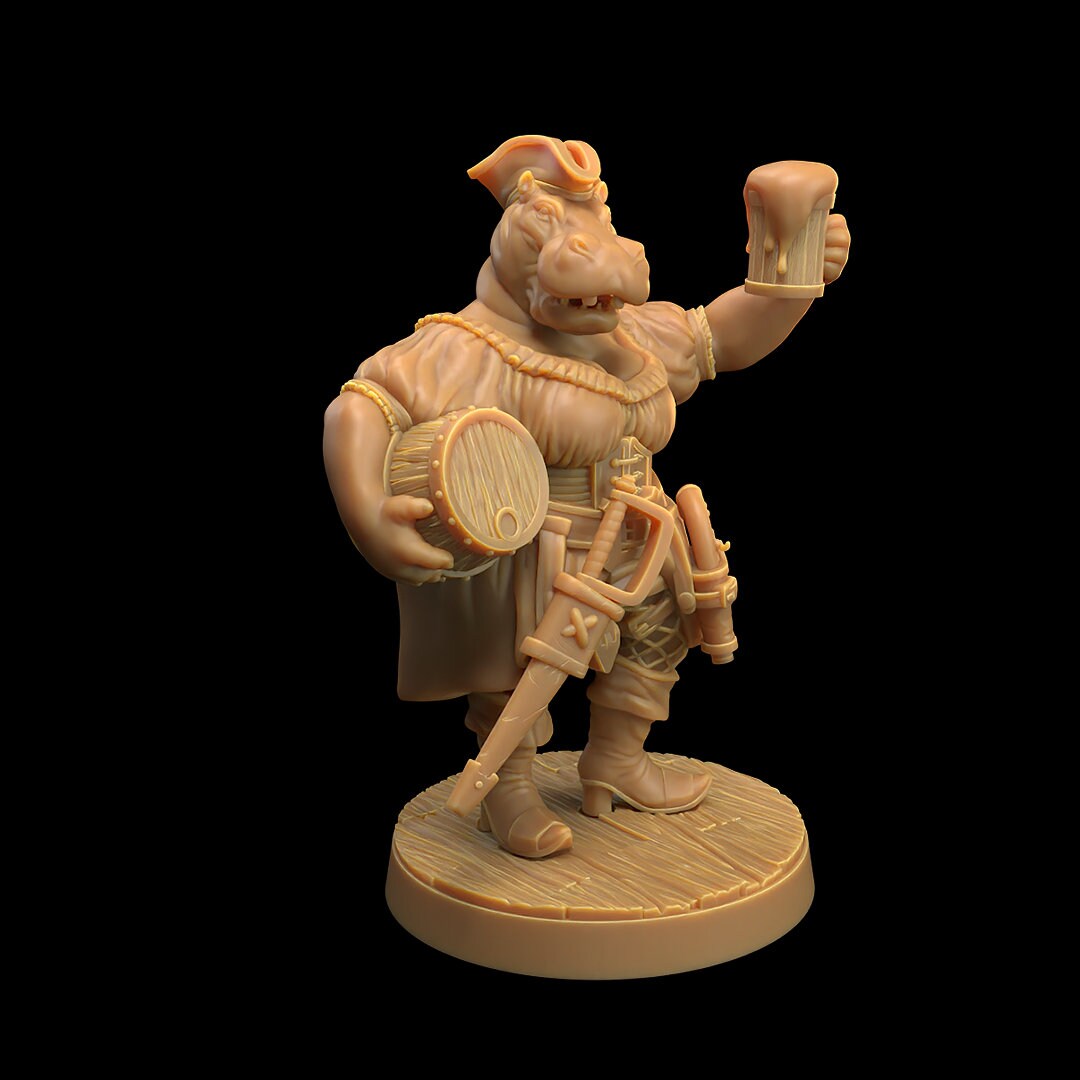 Giff Crew Brewer - the Dragon Trapper's Lodge Printed Miniature ...