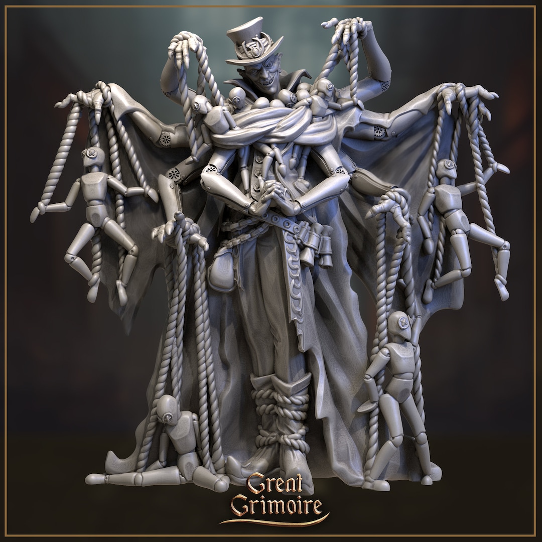 Puppeteer - Great Grimoire Printed Miniature | Dungeons & Dragons ...