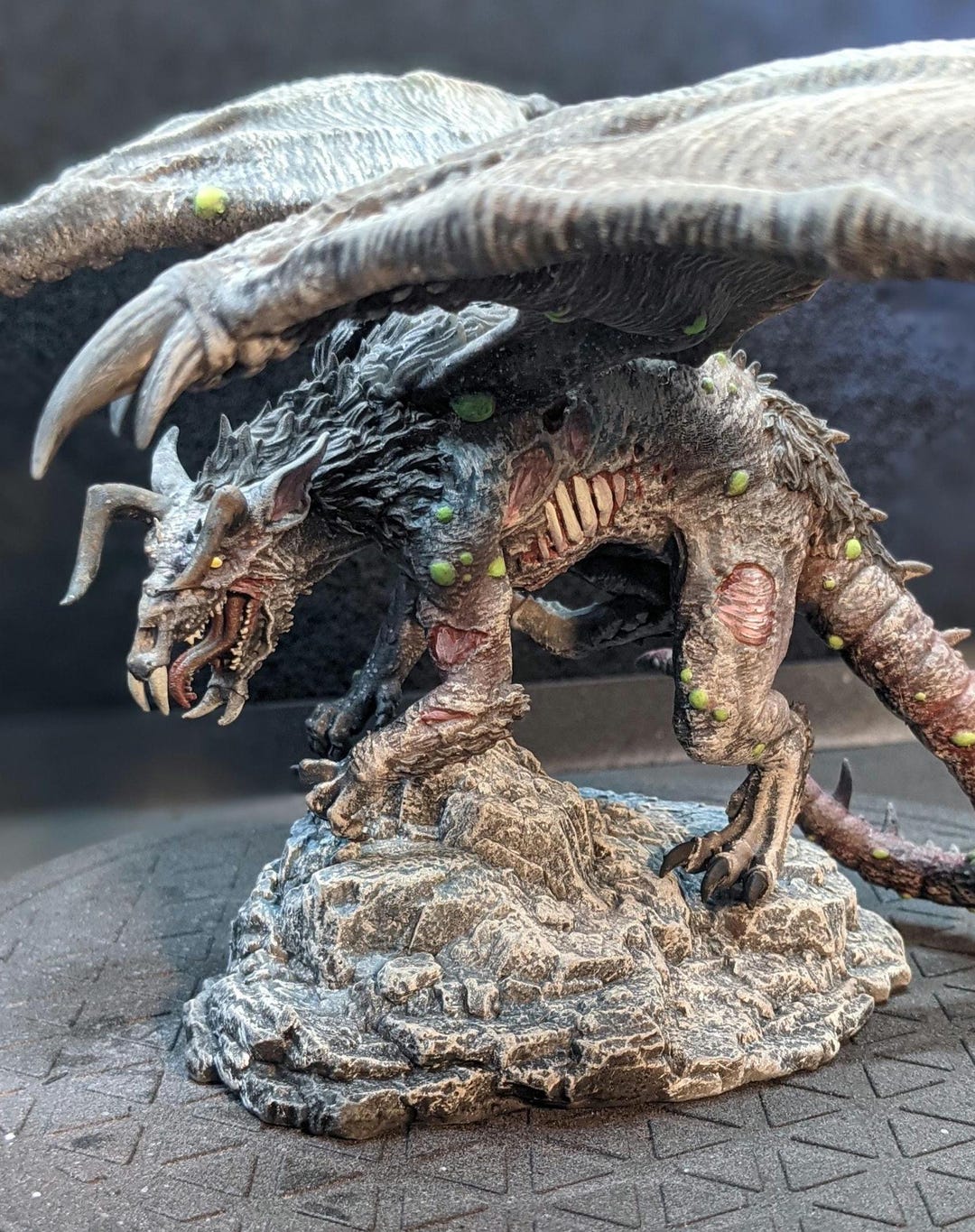 Srelk, Rat Dragon Painted Model Archvillain Games Printed Miniature ...