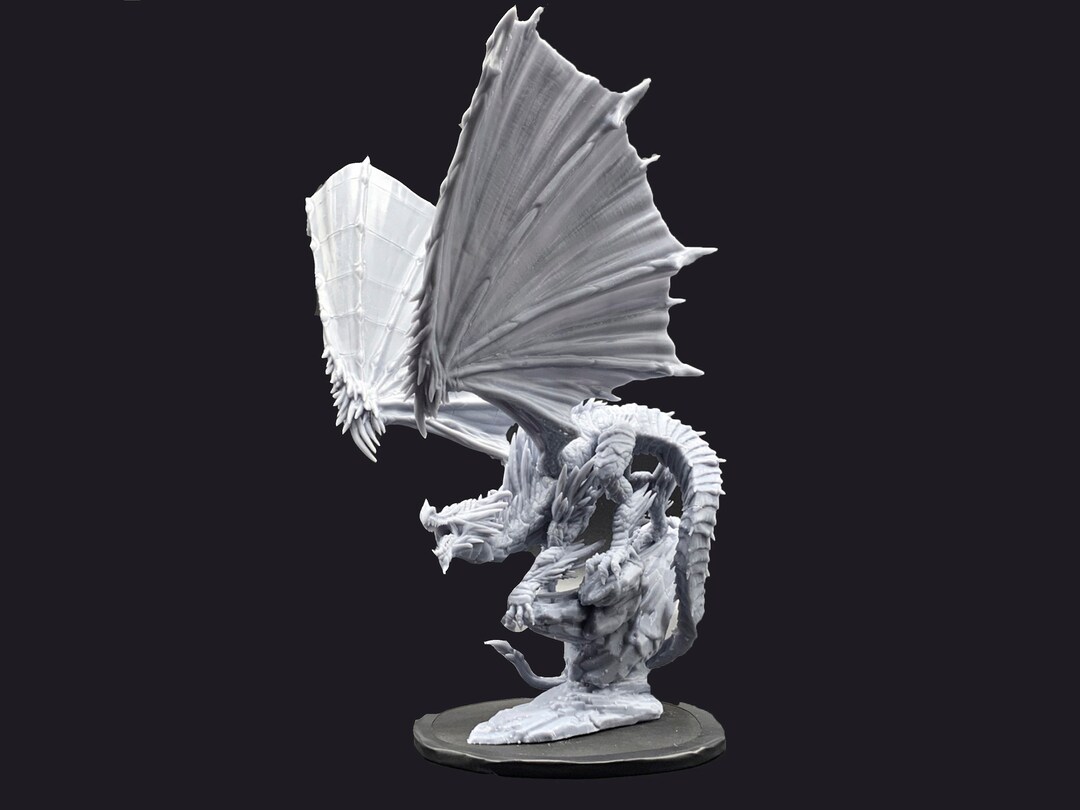 Crystal Dragon Mini Monster Mayhem Printed Miniature Dungeons & Dragons ...