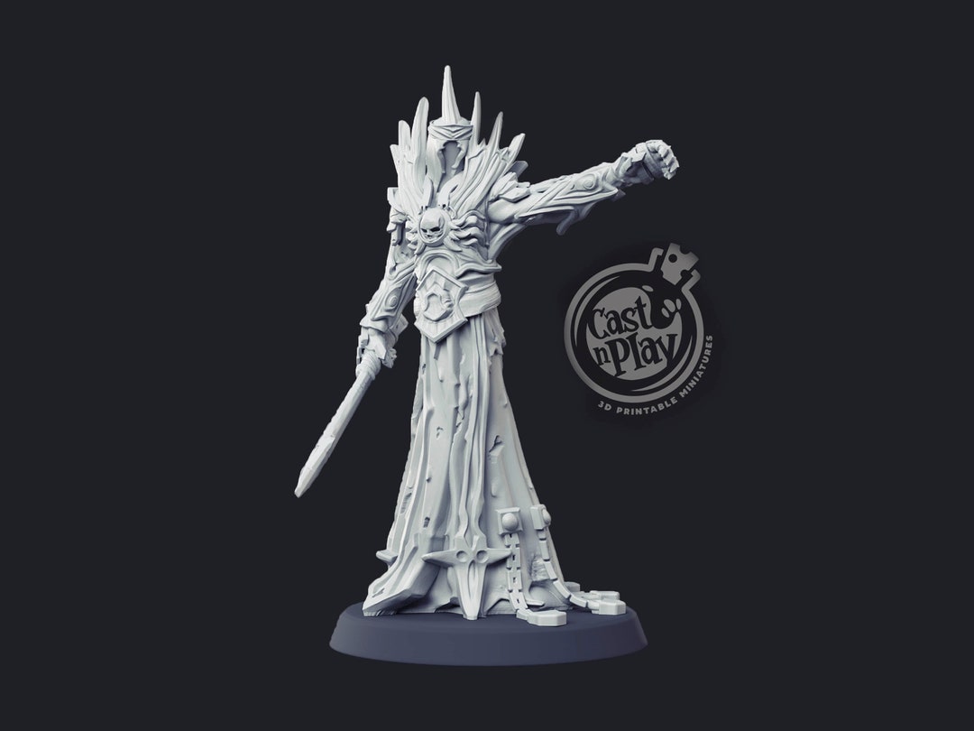 Revenant Cast N Play Printed Miniature Dungeons & Dragons Pathfinder ...