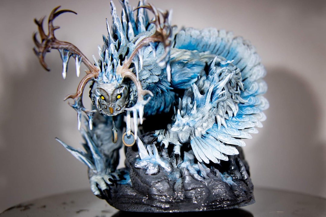 Talva, Claw of Winter Painted Model - Archvillain Games Printed ...