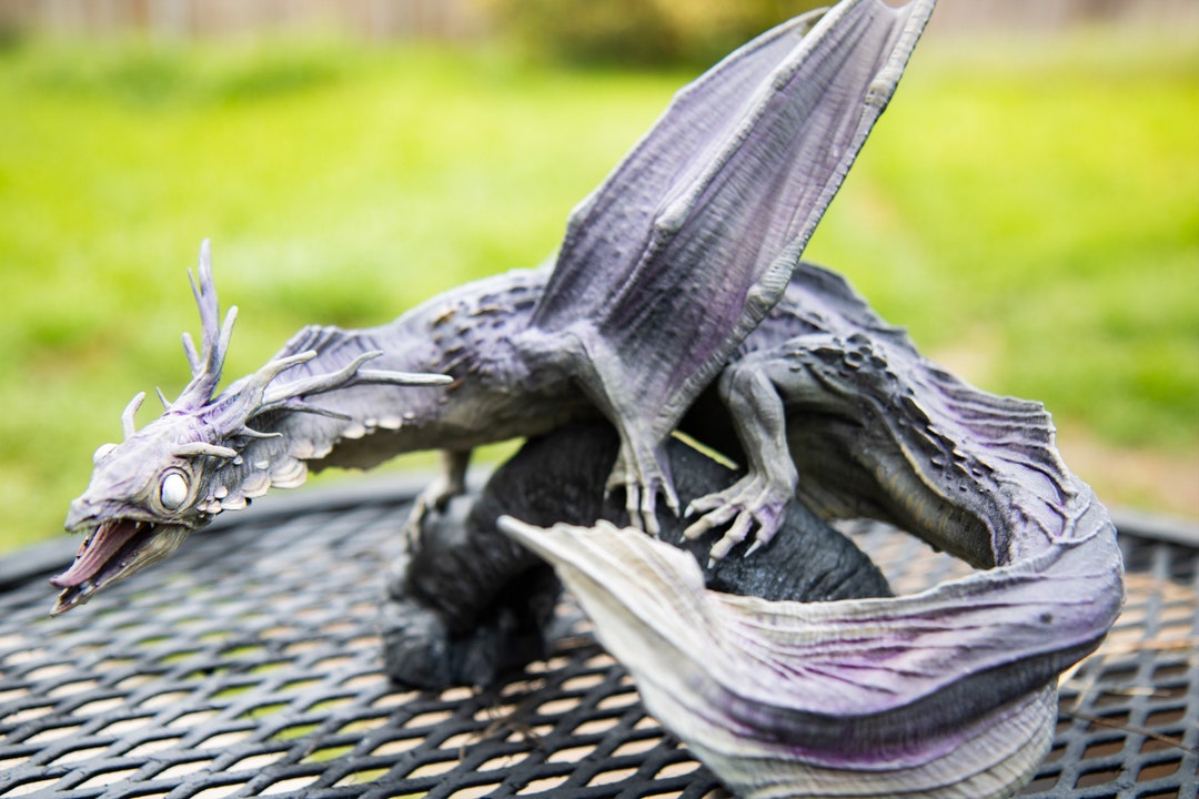 Veiled Fungal Dragon Painted Model Mini Monster Mayhem Printed ...