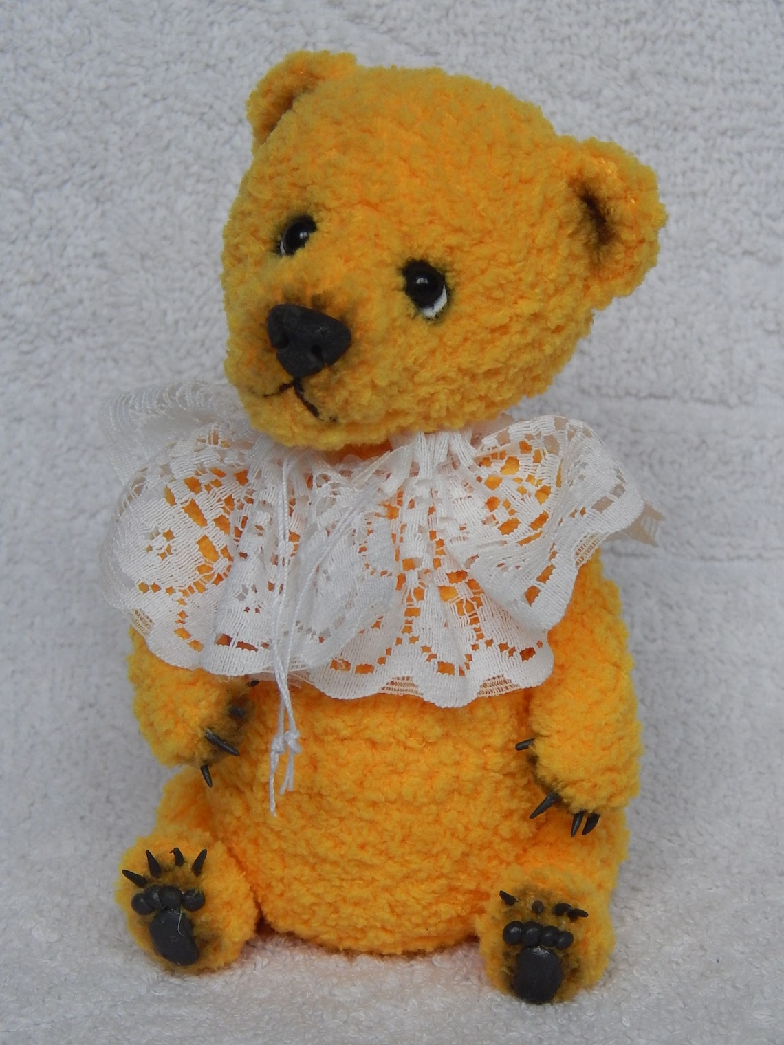 Yellow Tiny Bear, Teddy Bear, Soft Yellow Toy, Tiny Bear for Girl, Gift ...
