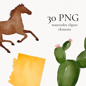 Scottsdale Arizona Watercolor Clipart, Scottsdale Clipart, Arizona ...