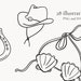 Coastal Cowgirl Bachelorette Clipart SVG, Last Toast on the Coast ...