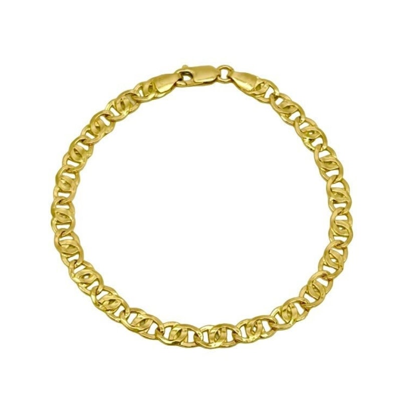 Yellow Gold Bracelet - Etsy