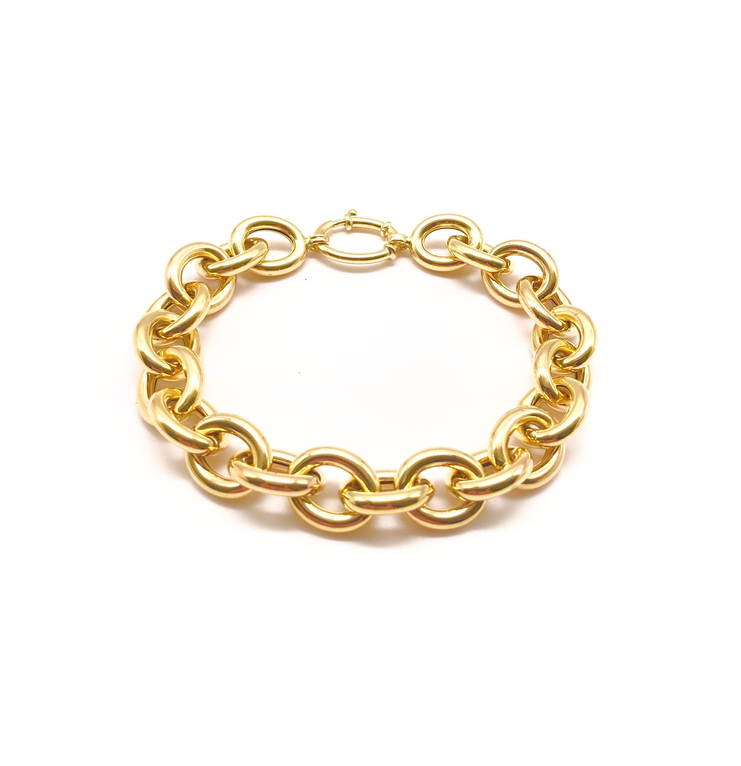 Italian Rolo Bracelet - Etsy