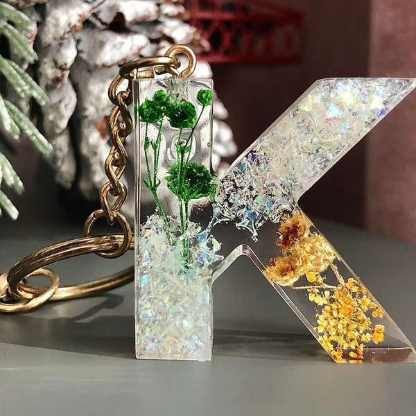 Resin Keychain - Etsy