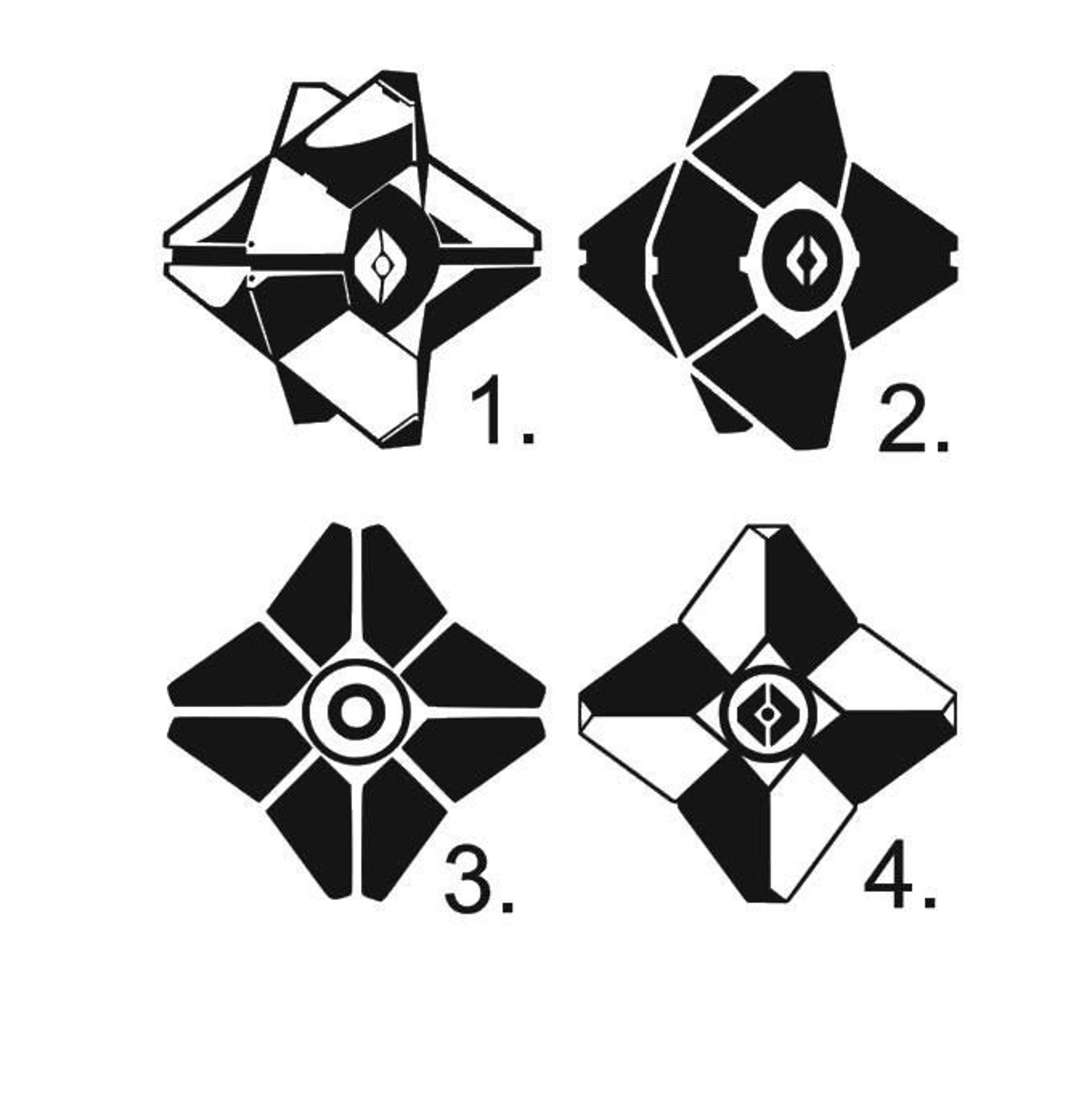 DESTINY 2 GHOST EMBLEM | Etsy