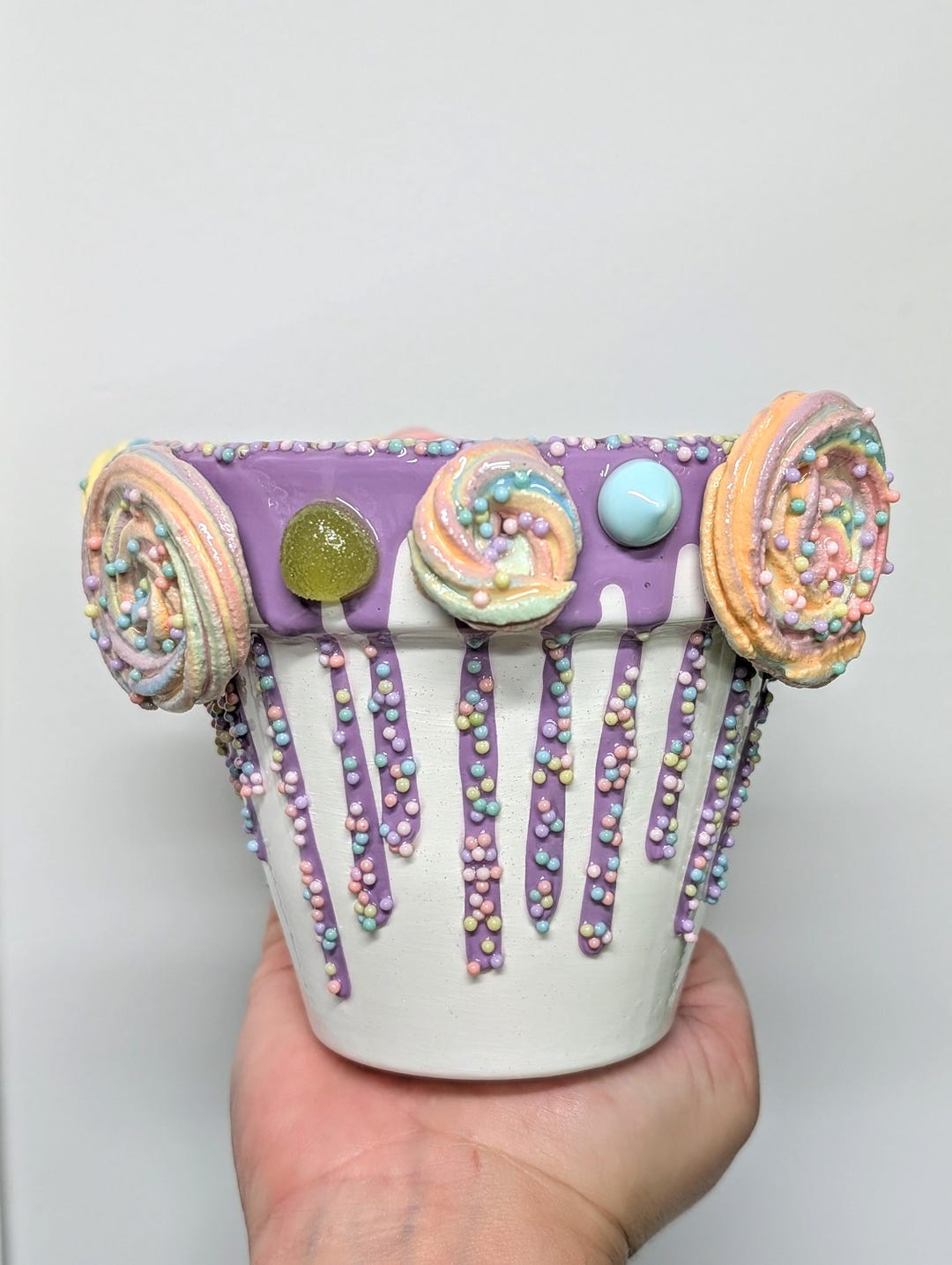 Candy Planter, Ice Cream Plant Pot, Candy Plant Pot, Candy Decor, Candy ...
