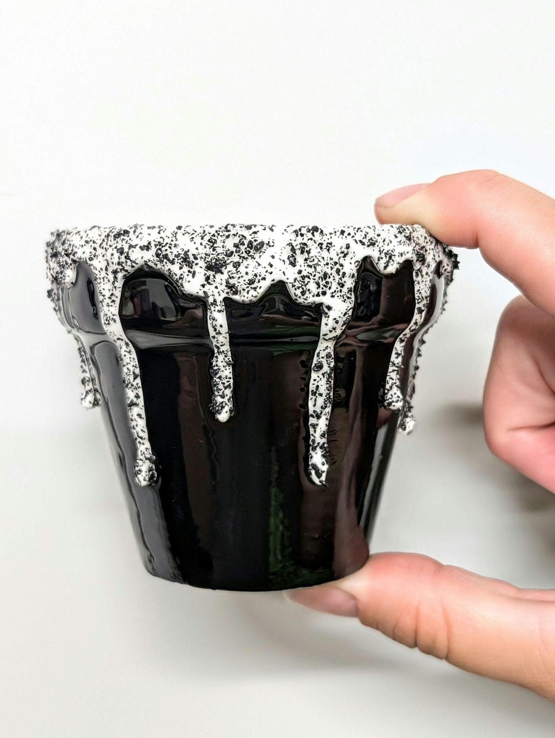 3 Inch Oreo Planter, Oreo Decor, 3 Inch Cute Planter, Cookies and Cream ...