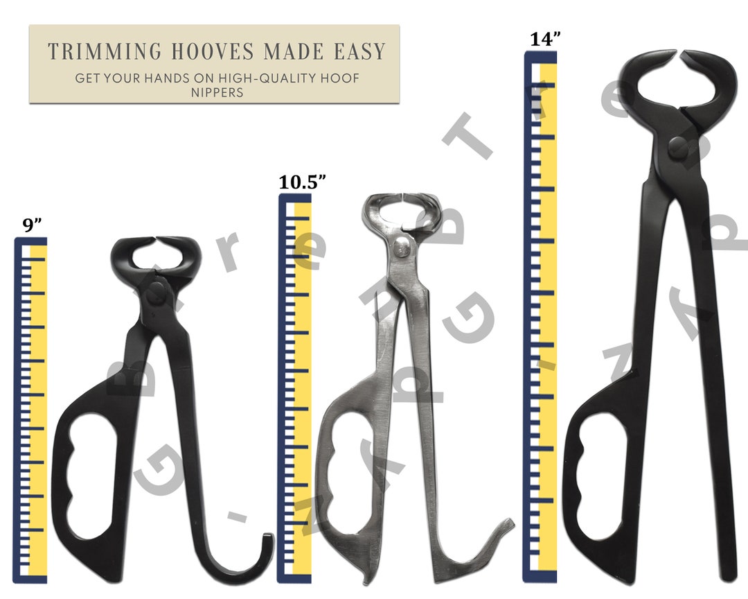 Hoof Nipper Trimmer Cutter Farriers Horse Tool - Horse Nails Trimmer ...