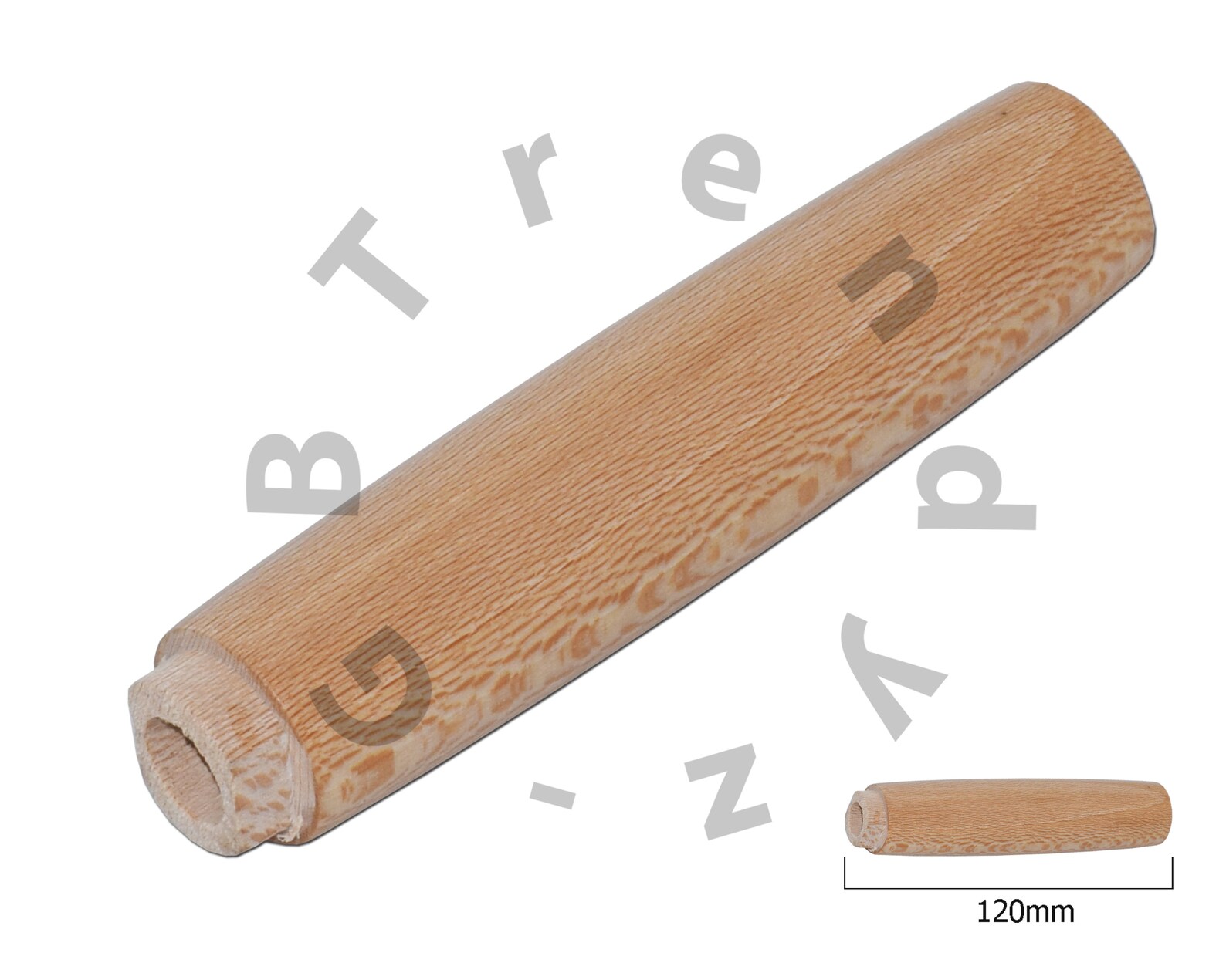 Replacement Wooden Handle for Le Creuset 25cm Style Frying Pan Cast ...
