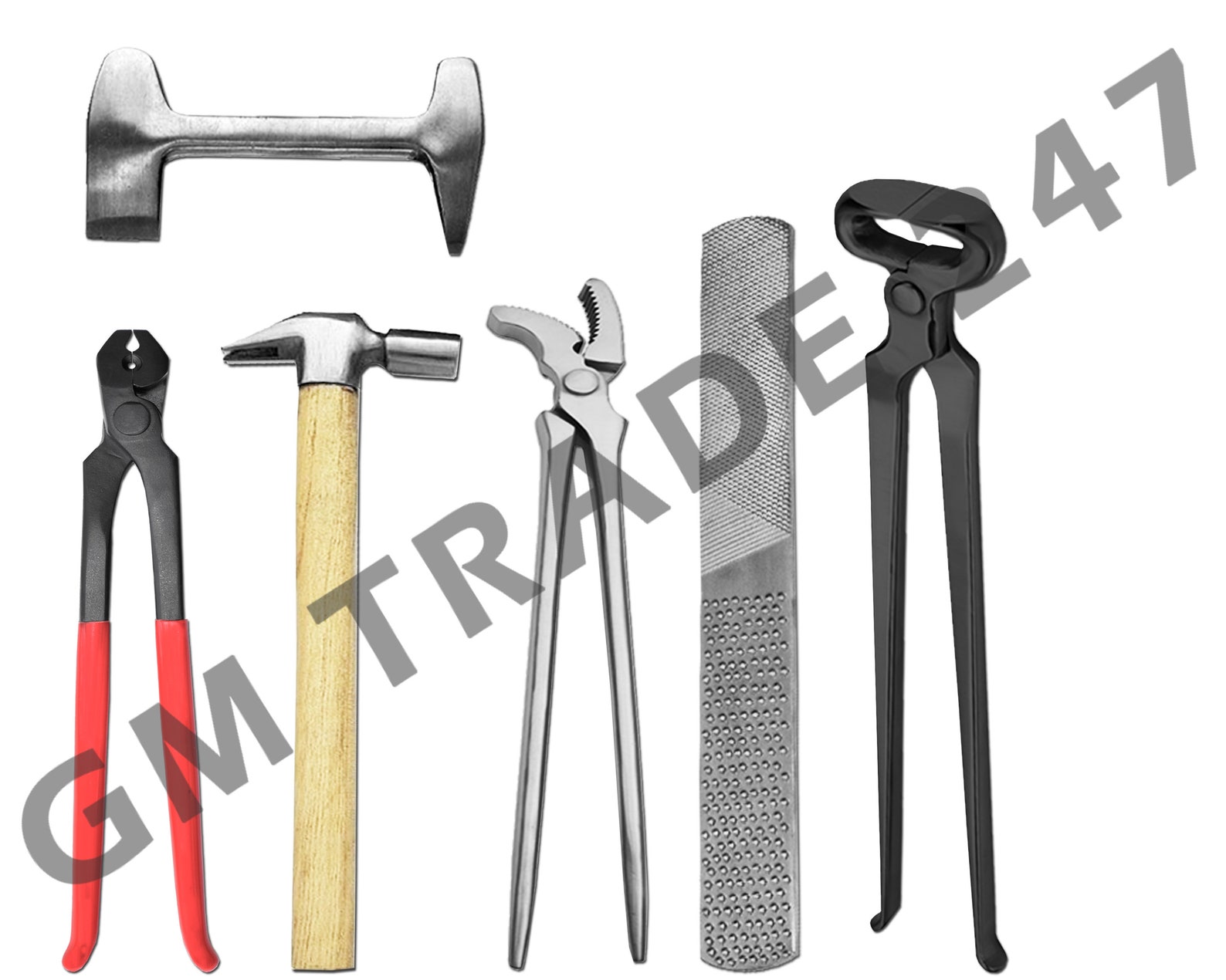 Farrier Hoof Trimming Kits Professional Horse Hoof Trim & Shoeing Kit ...