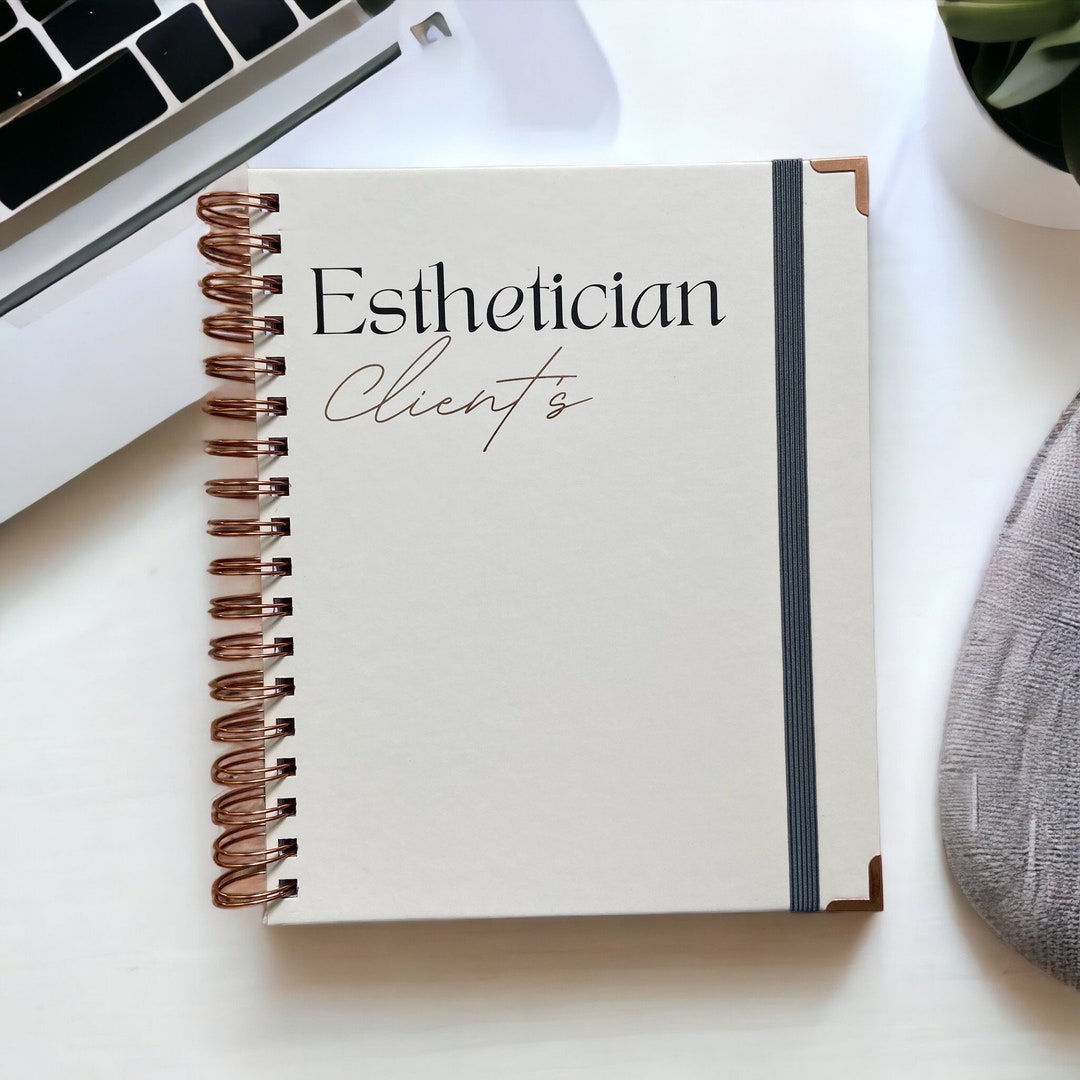 Esthetician Client Record Book, Esthetician Appointment Book, Esthetician Template, Esthetician ...