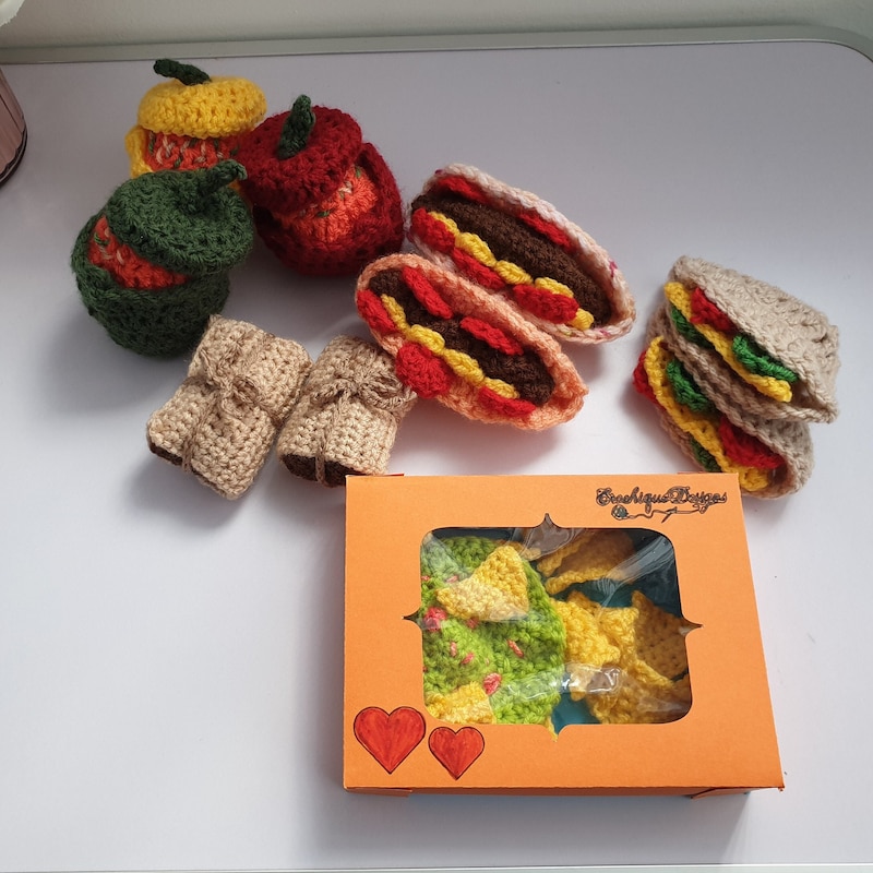 Crochet Food - Etsy
