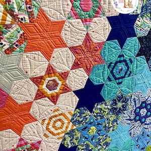 Tula's Bloomers EPP Kit: Complete Paper Piece Quilt With Acrylic ...