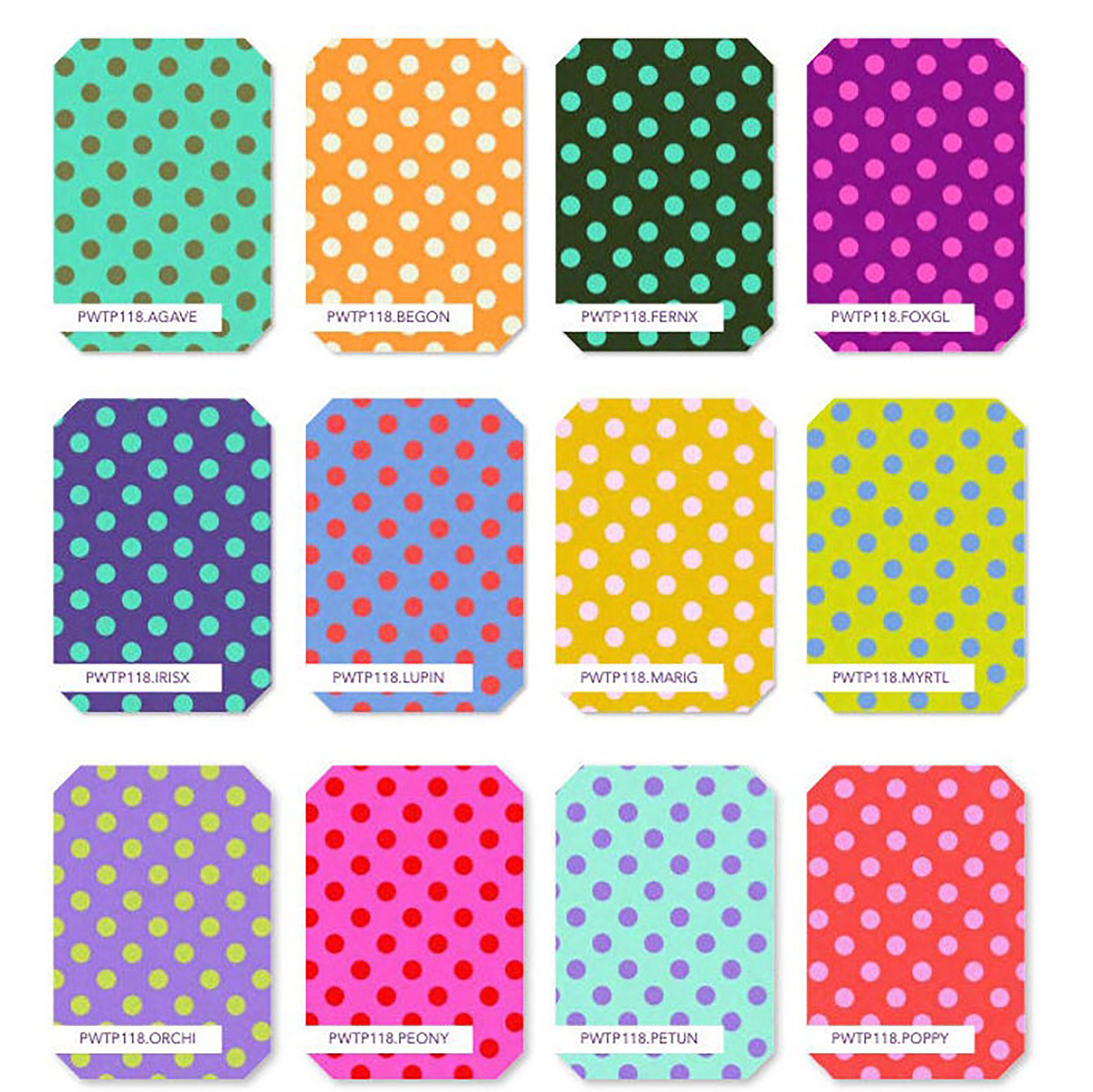 Tula Pink Pom Poms and Tent Stripes Fat Quarter Bundle True - Etsy