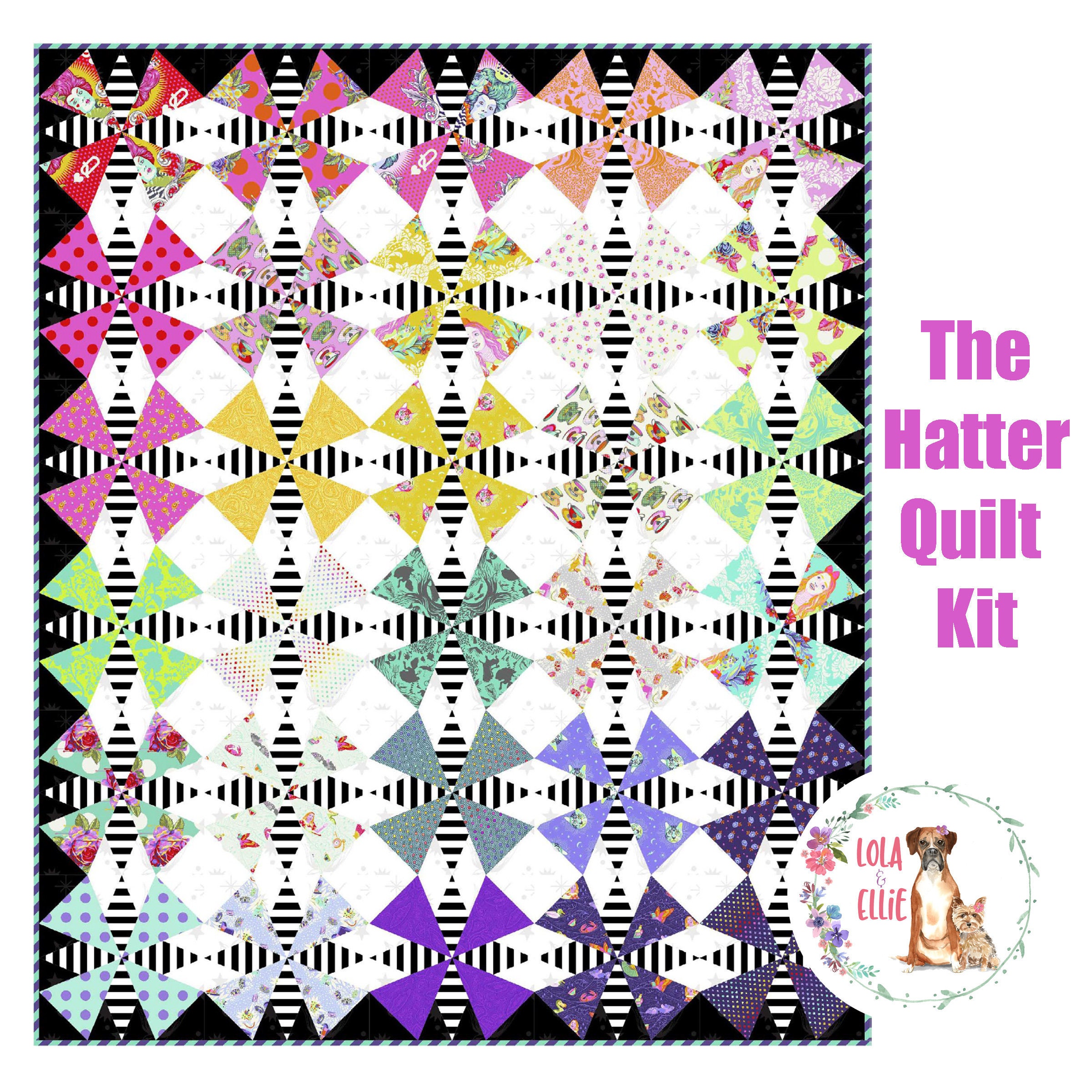 Quilting Sewing & Fiber Tula Sunrise Mini Quilt Kit Tula Pink Fabric ...
