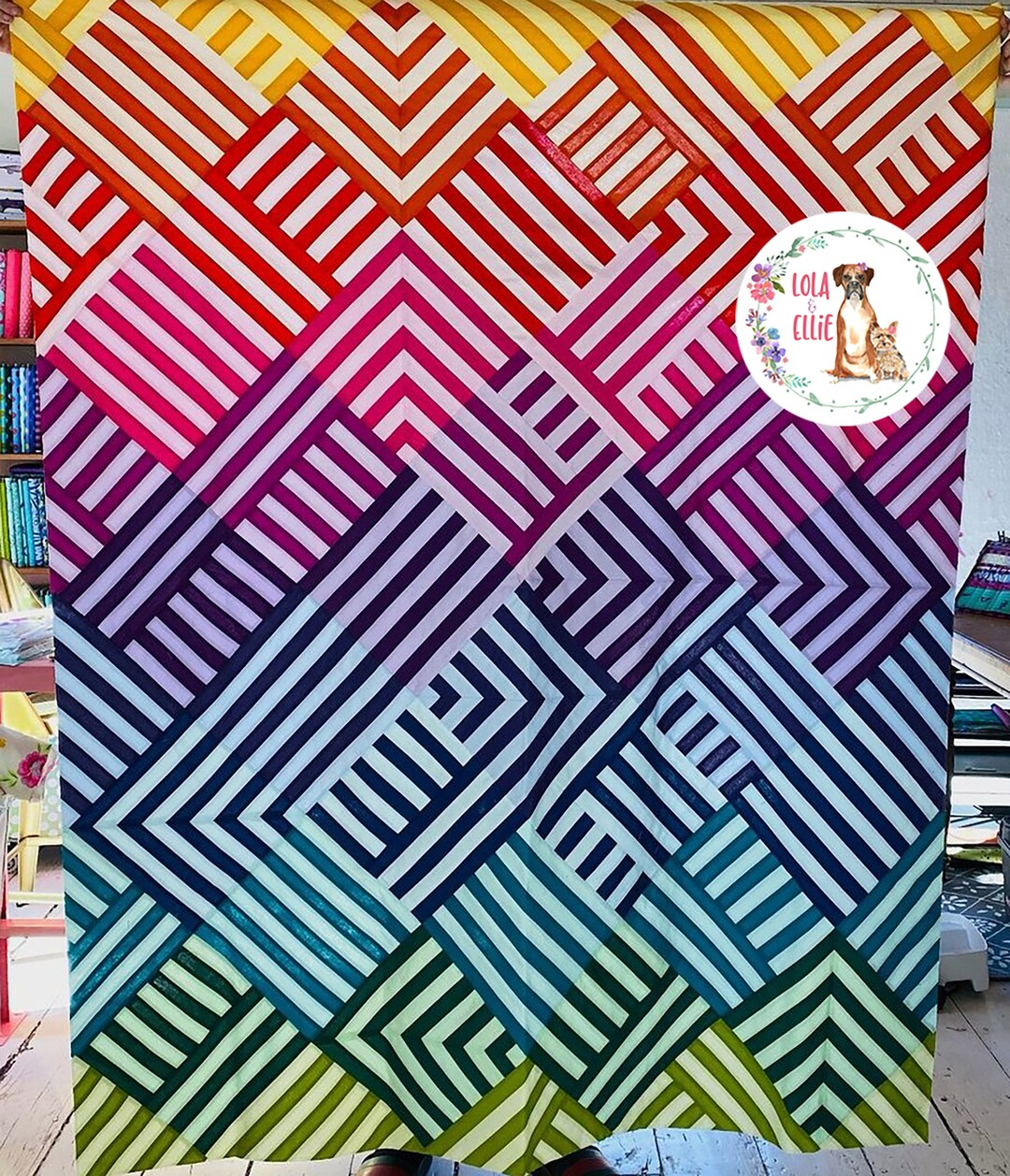 Mythical Interwoven Quilt Kit - SHIPS SAME DAY - Mythical Solids Fabric ...