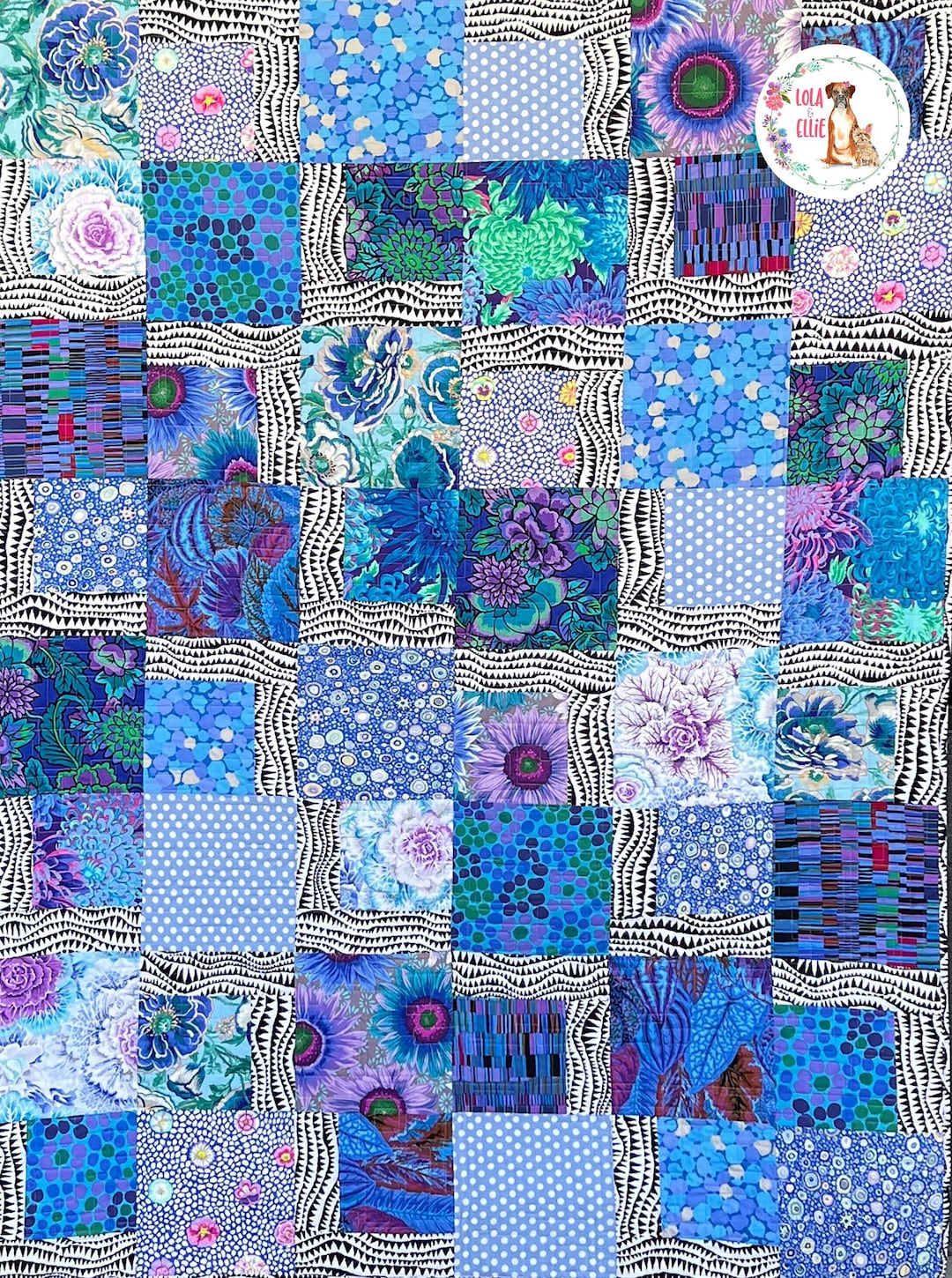 San Julian Quilt Kit: Kaffe Fassett Fabric, Beginner Friendly - Etsy