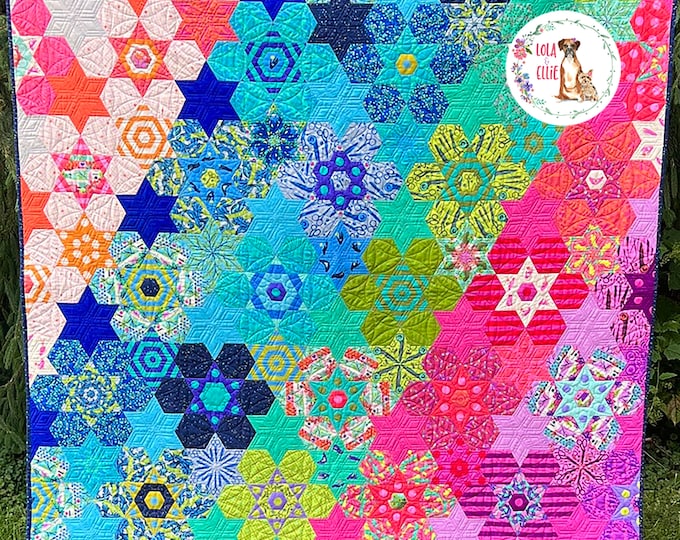 Tulas Bloomers EPP Kit - Complete Paper Piece Kit - Acrylic Templates ...