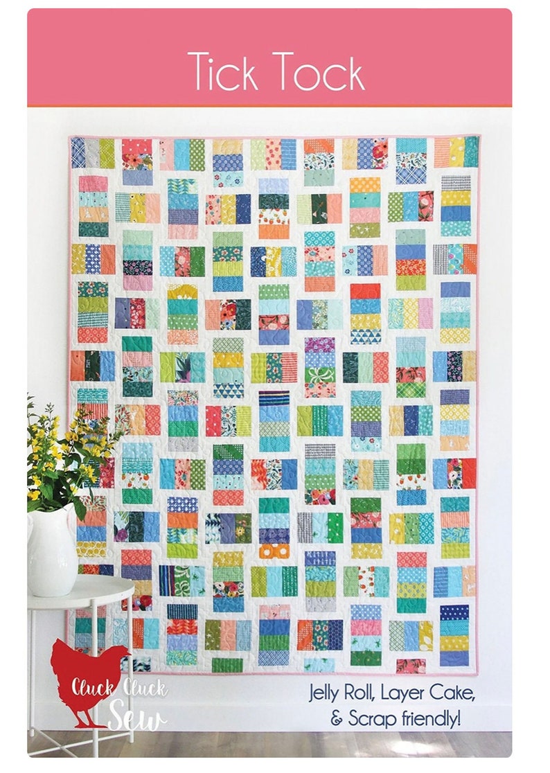 Tula Pink Tick Tock Quilt Kit Daydreamer Fabrics Tula Pink - Etsy
