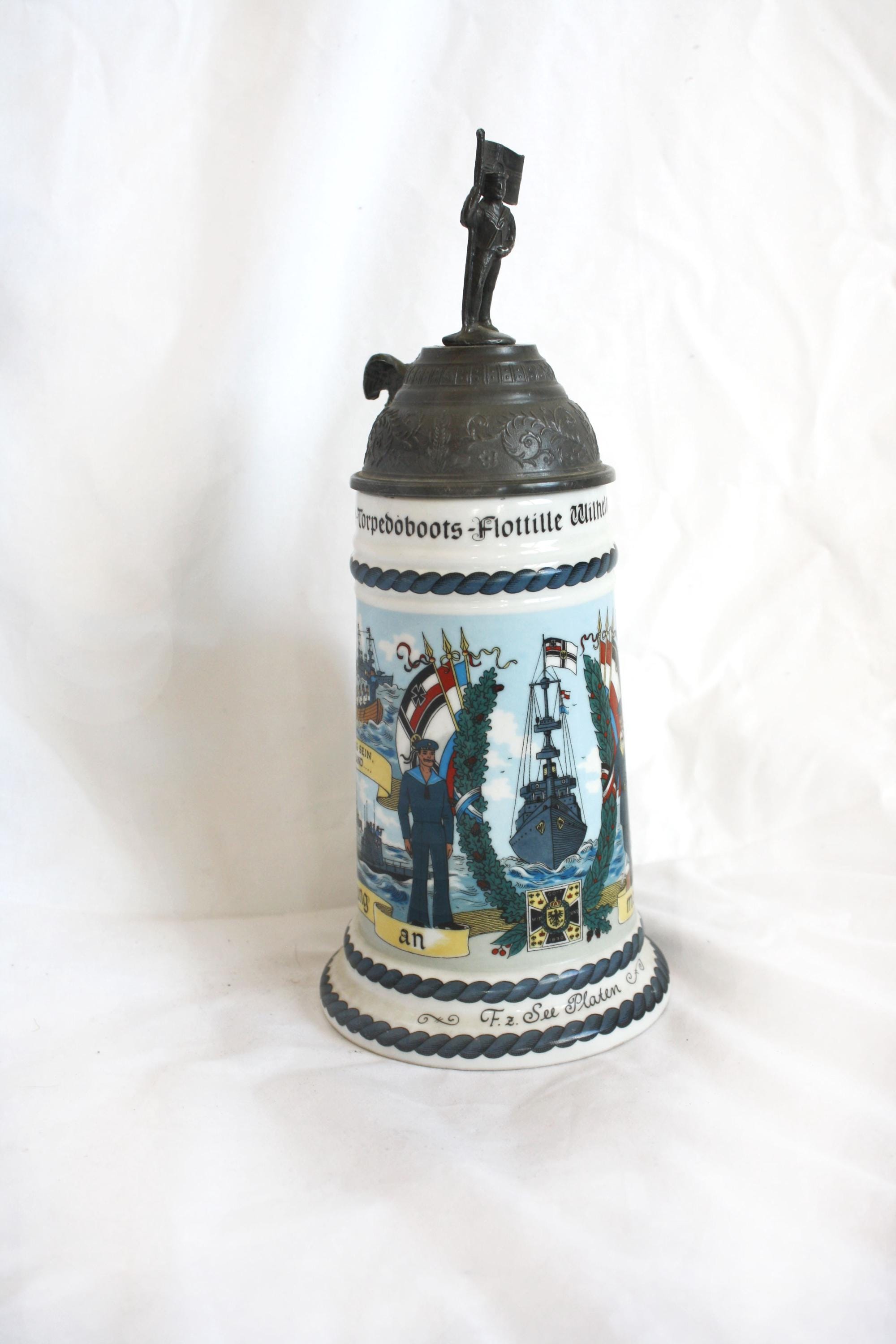 Vintage Mid Century Regimental German Imperial Torpedoboot ...