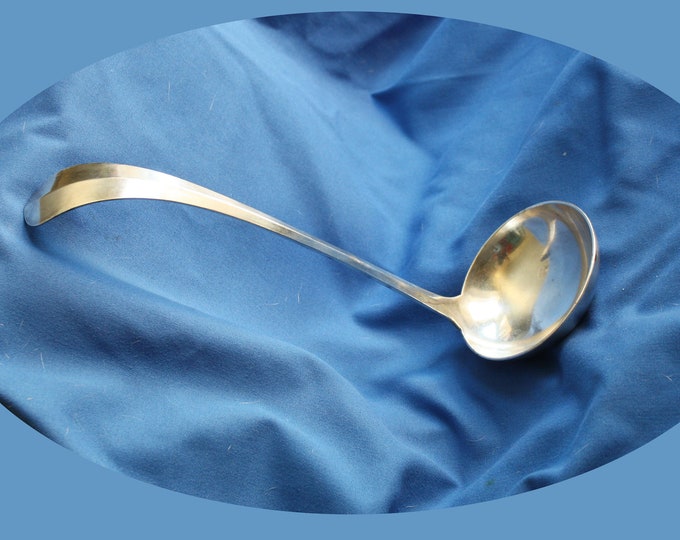 Antique Christofle Soup Ladle Baguette Pattern fidelio France, 1862 ...