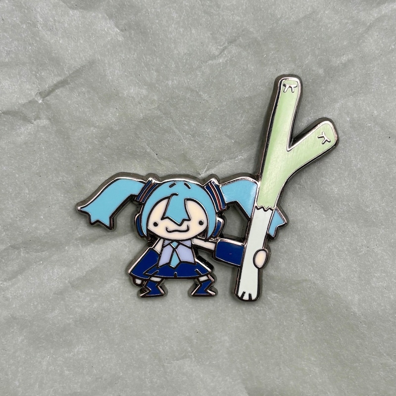 Hard Enamel Pin Miku - Etsy