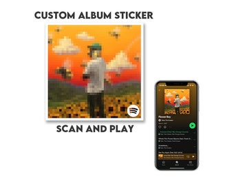 Custom Spotify Stickers - Etsy Australia