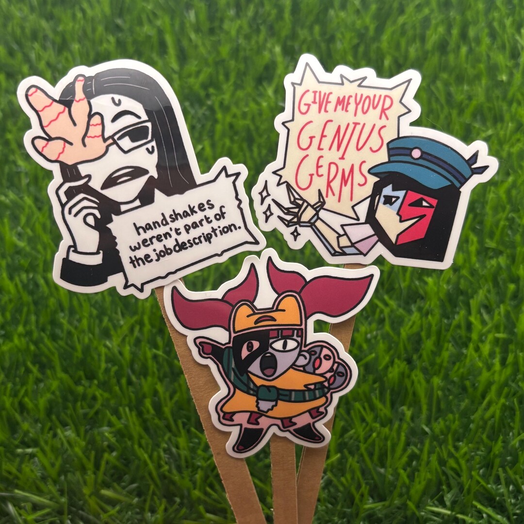 ENA Dream BBQ Variety Vinyl Stickers | Water Resistant Sticker for ...