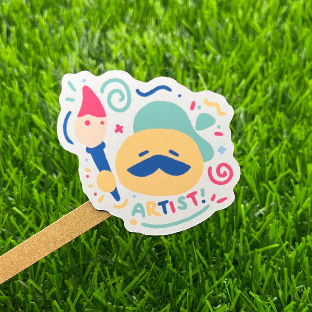 Artist! Vinyl Sticker | Original Creator | Water Resistant Sticker for ...