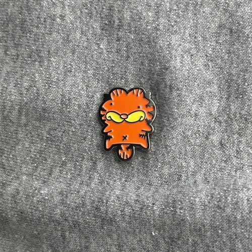 IT IS GARFIELD Enamel Pin Badge by Natty Peterkin - Etsy