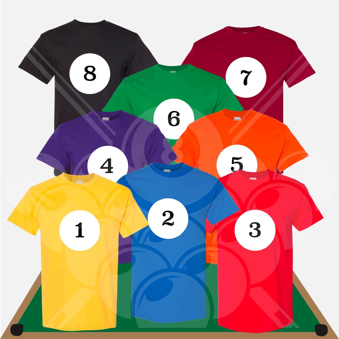 Pool Game Shirt, Billiards Game Costume, Halloween Costume, Funny Tee ...