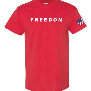 Freedom Shirt – Patriotic American Flag Sweatshirt, Charlie Kirk, USA ...