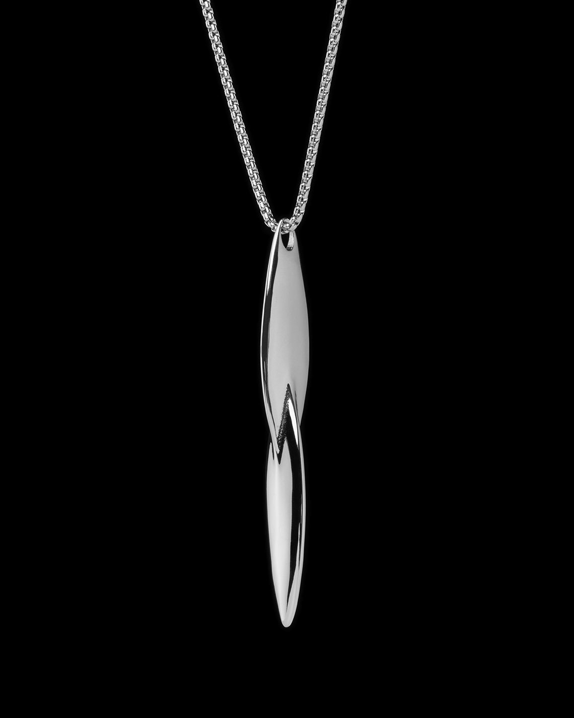 AVIATOR XS / Stylized Propeller Design / Unisex Stainless Steel Pendant ...
