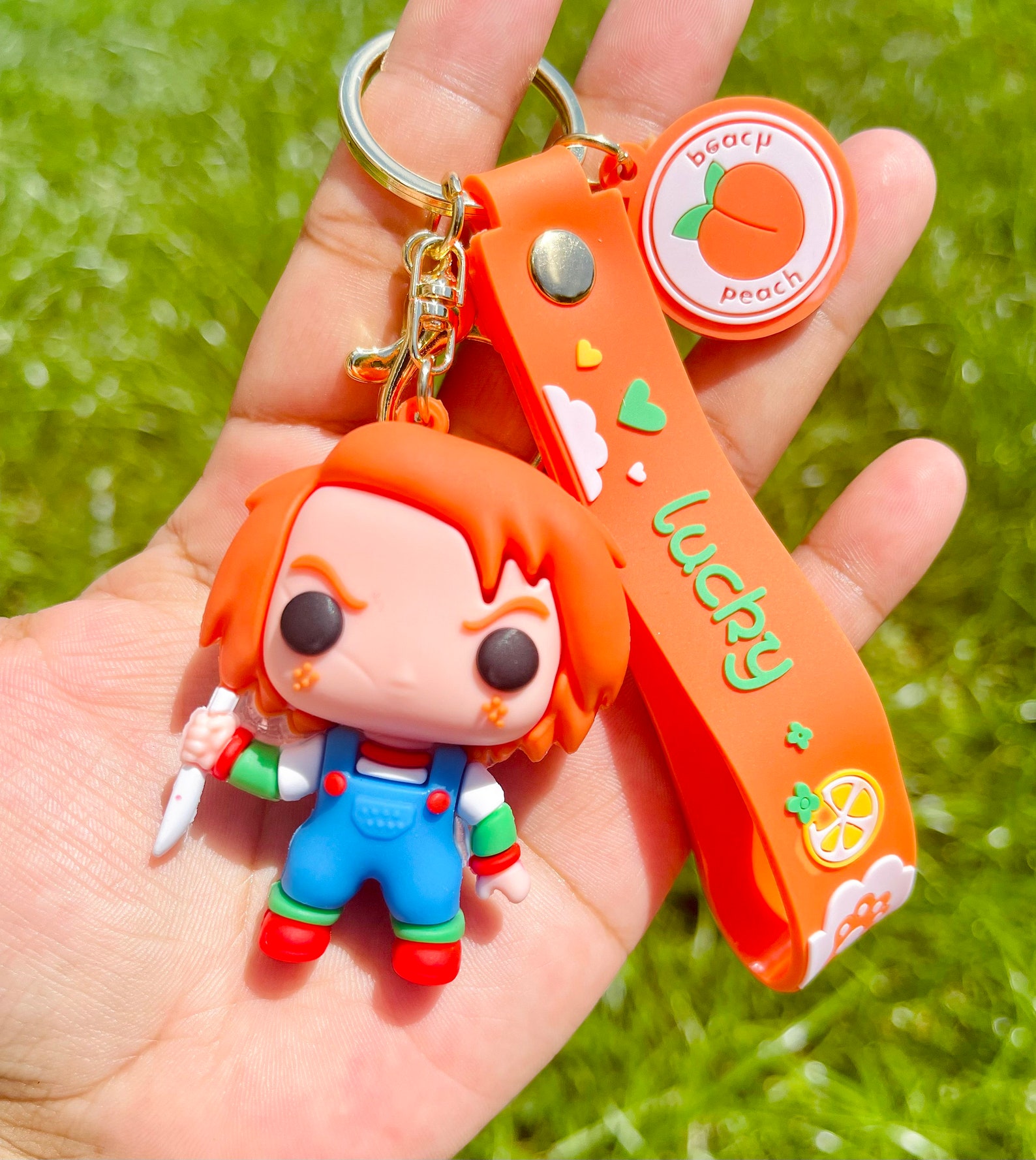 Chucky Keychain - Etsy