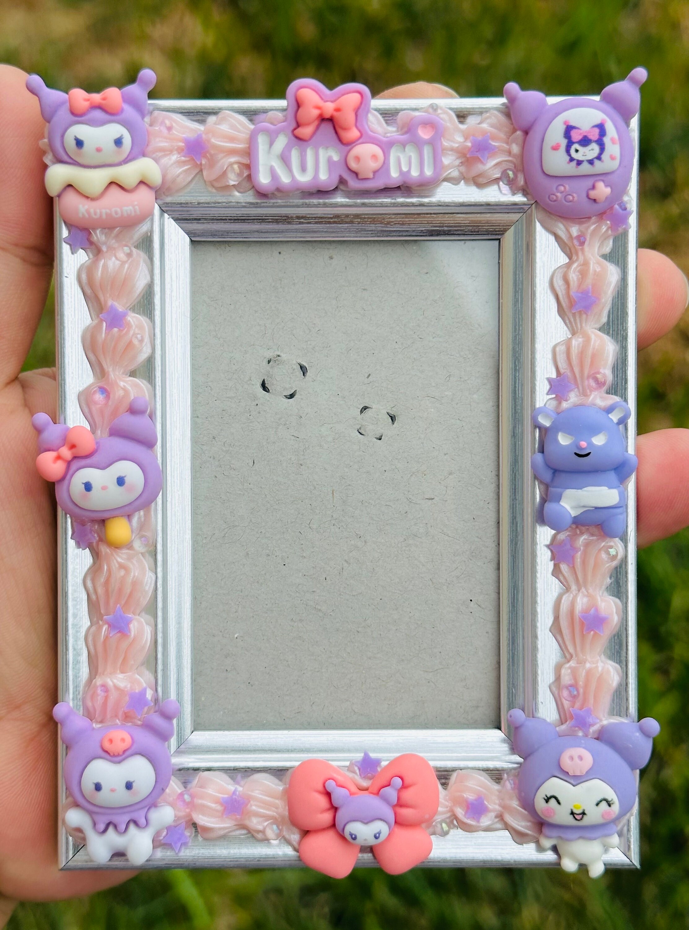 Handmade Kuromi Sanrio Photo Frame - Etsy