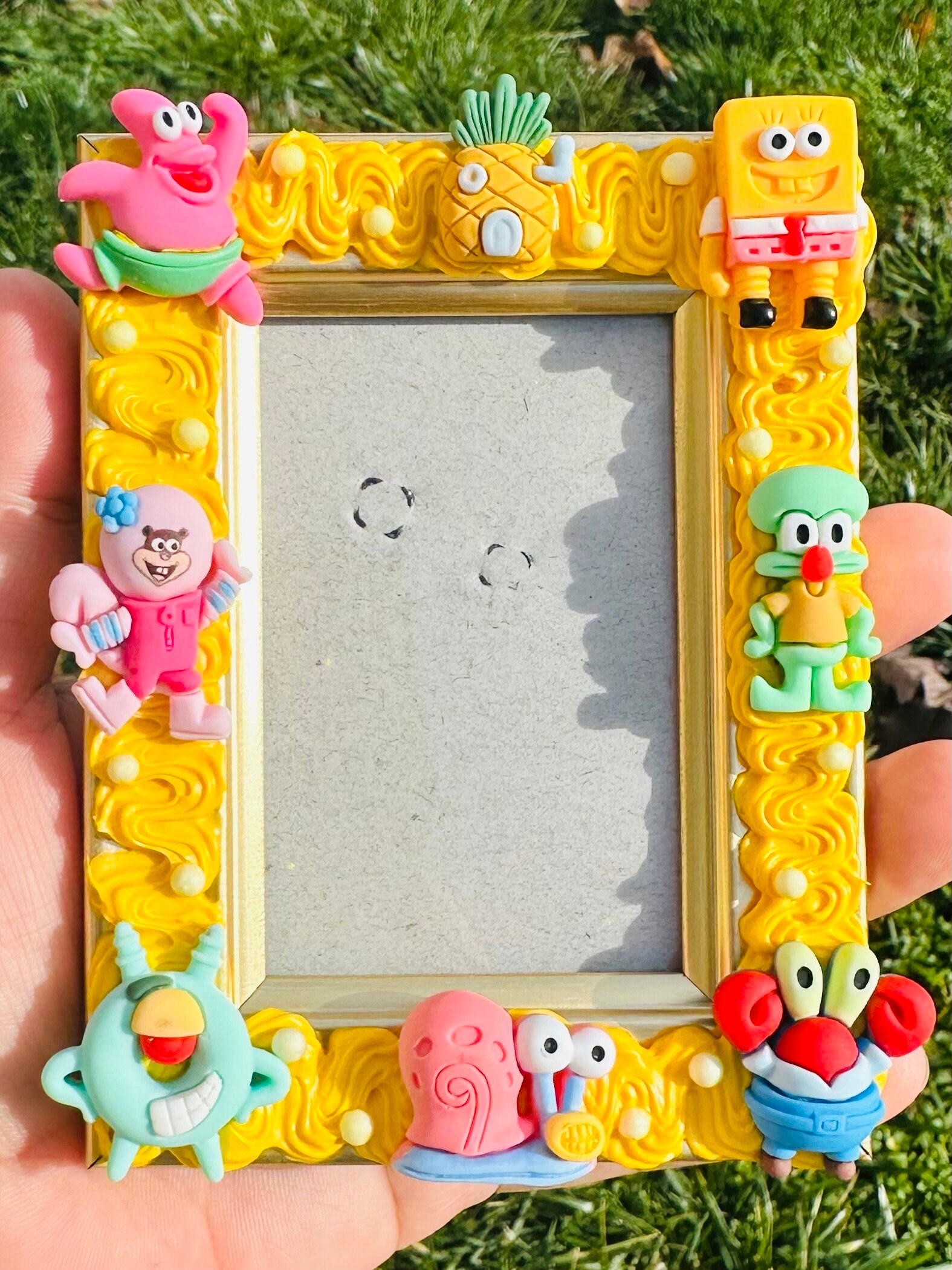 Handmade Spongebob and Friends Photo Frame - Etsy