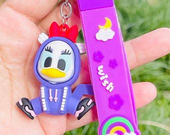 Daisy Duck Keychain - Etsy